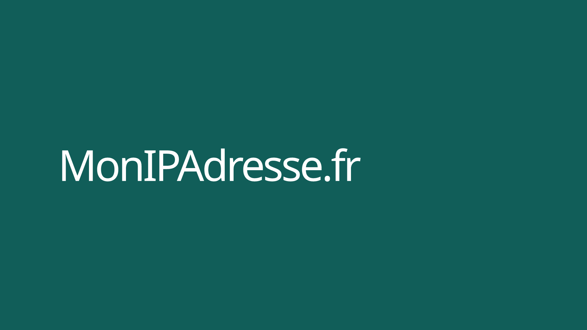 Mon IP Adresse | Découvrez votre Adresse IP en Ligne